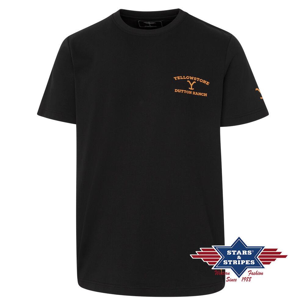 Yellowstone T-shirt, For Revenge, Black